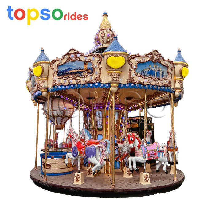 European Fairy Carousel Ride For Sale | topso, reliable amusement rides ...